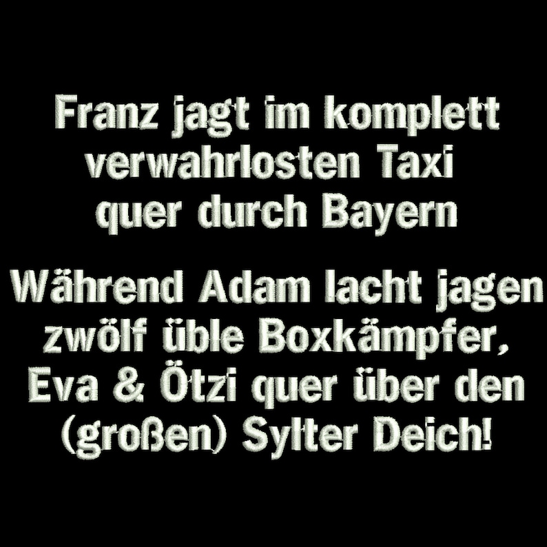 Straigth BLOCK ESA Font | Wilcom Arial/ Small-medium Block Font File ...