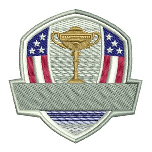 USA Cup Trophy Embroidery Design 3 Sizes - America Championship Machine ...