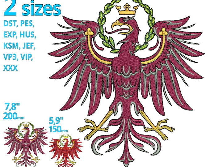 Tiroler Adler SVG DXF PNG - Etsy.de
