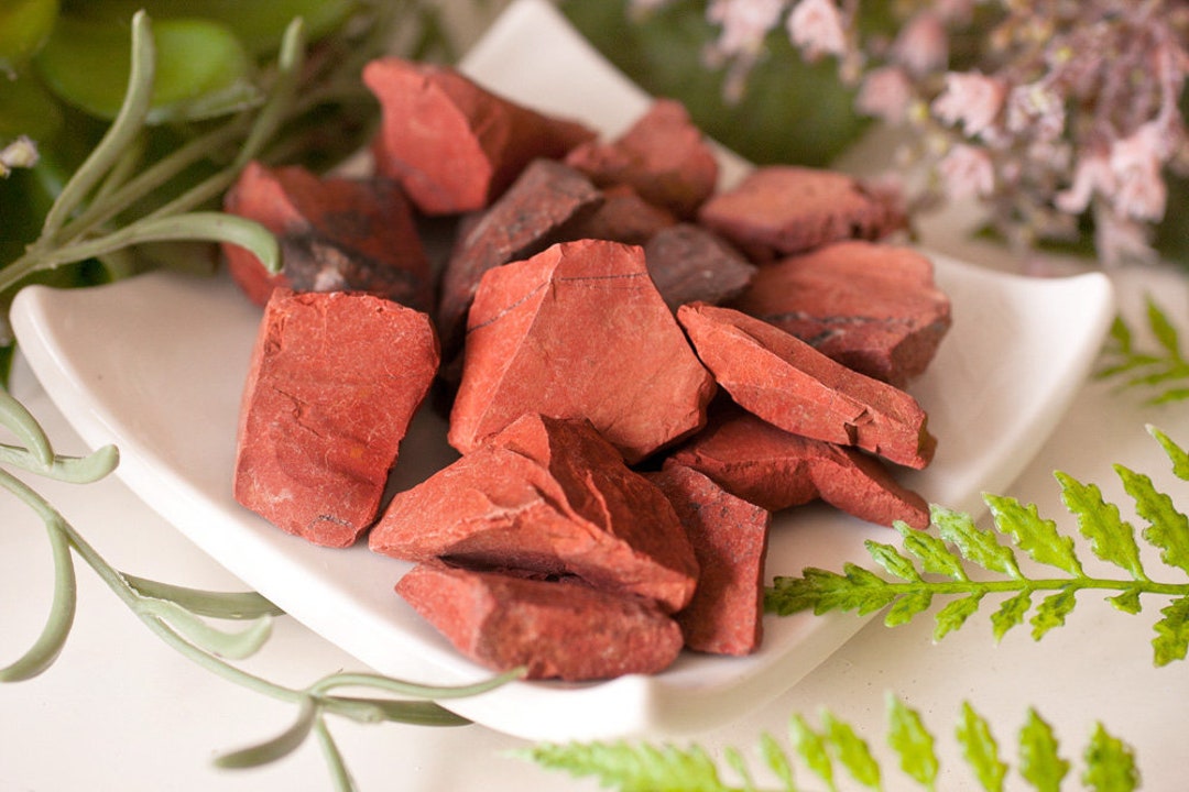 Water Stones Red Jasper 300 Grams Jasper Raw Stones Red Jasper for ...