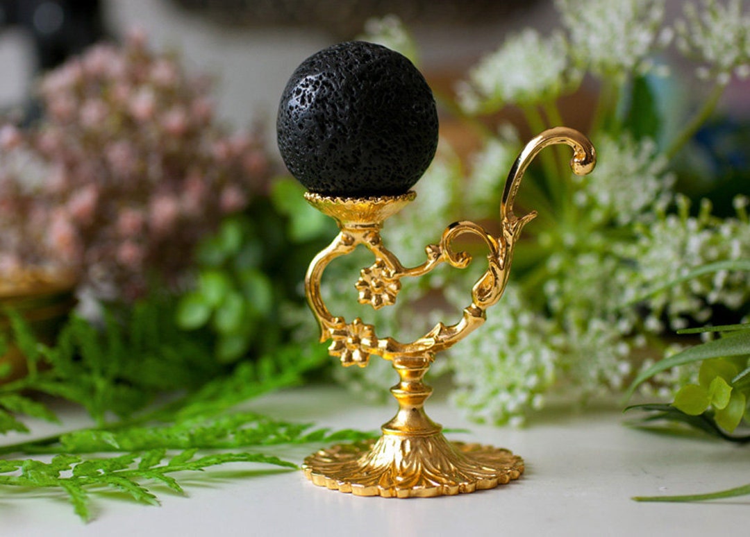 Lava Ball | Ball Made of Lava Rock | Gemstone Ball | Black Lava Ball - Etsy