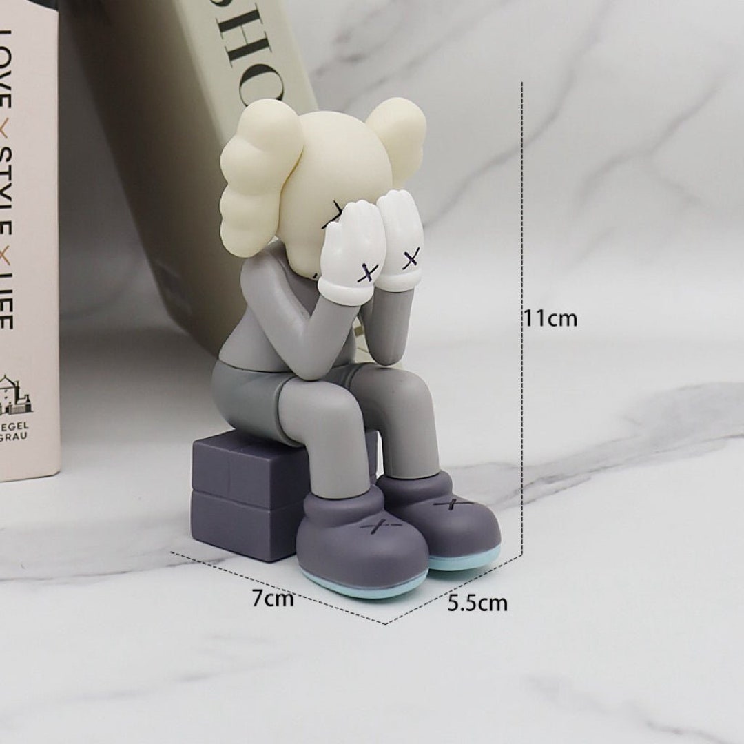KAWS Kaws Figures, Standing, Sitting, Laying and Crying Sculpture 7in ...