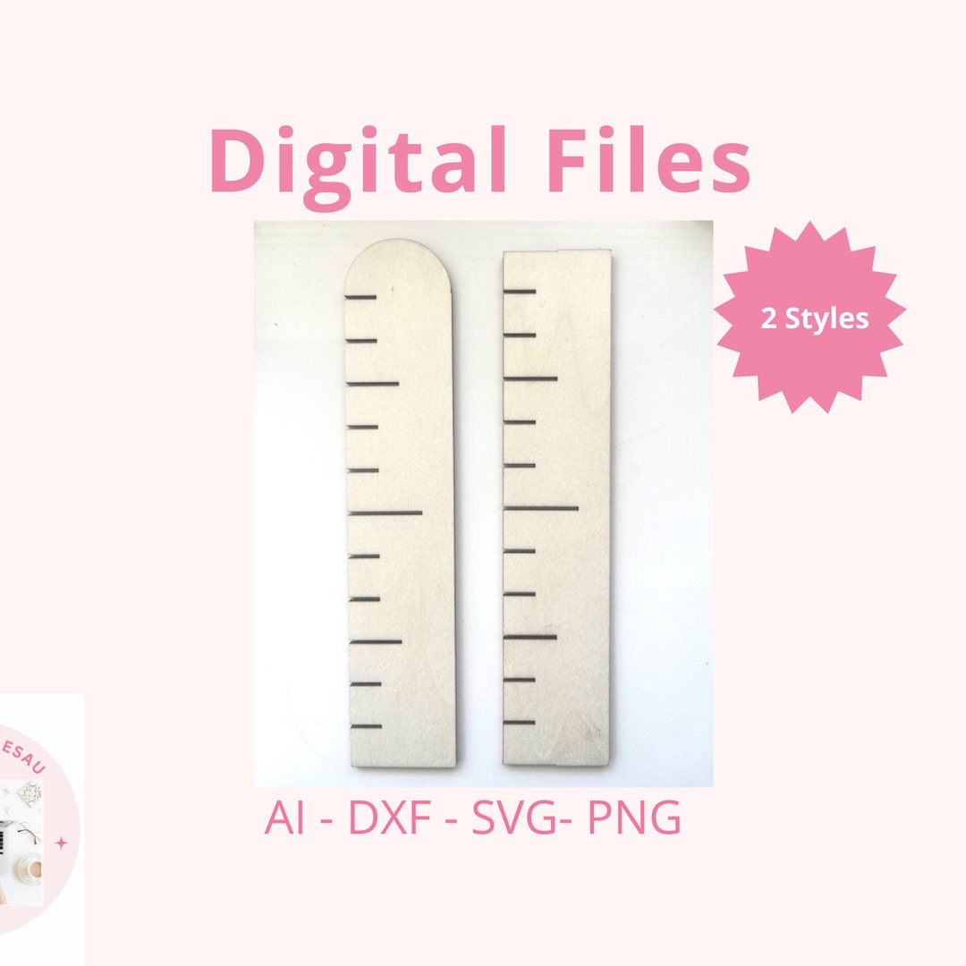 Kids Growth Chart Ruler Template Personalise and - Etsy