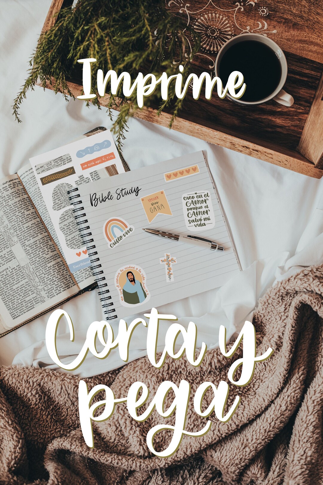 Biblejournaling - Printable Sheet to Cut Out - Bible Decoration - Bible ...
