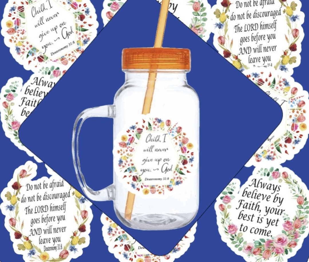 Bible Verse Inspirational Stickers, Bible Verse Sticker Pack, Bible ...