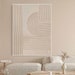 Large Beige 3D Texture Painting Pure Beige 3D Minimalist Painting on ...