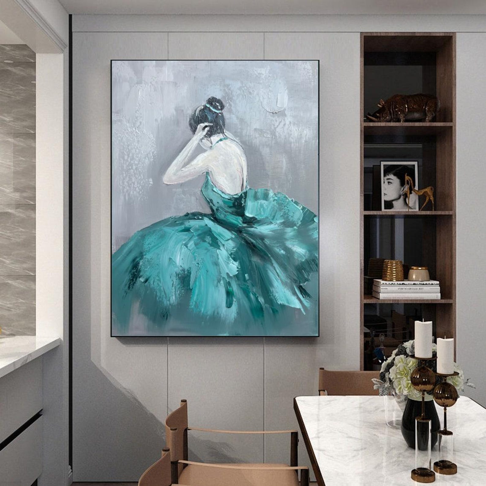 Ballerina Ballet Dance Unique Ballerina, Dance Painting, Classic ...