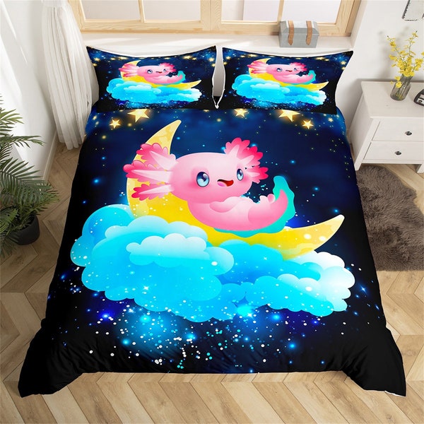 Axolotl Bedding Set - Etsy