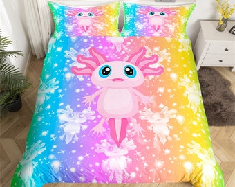 Axolotl Bedding Set - Etsy