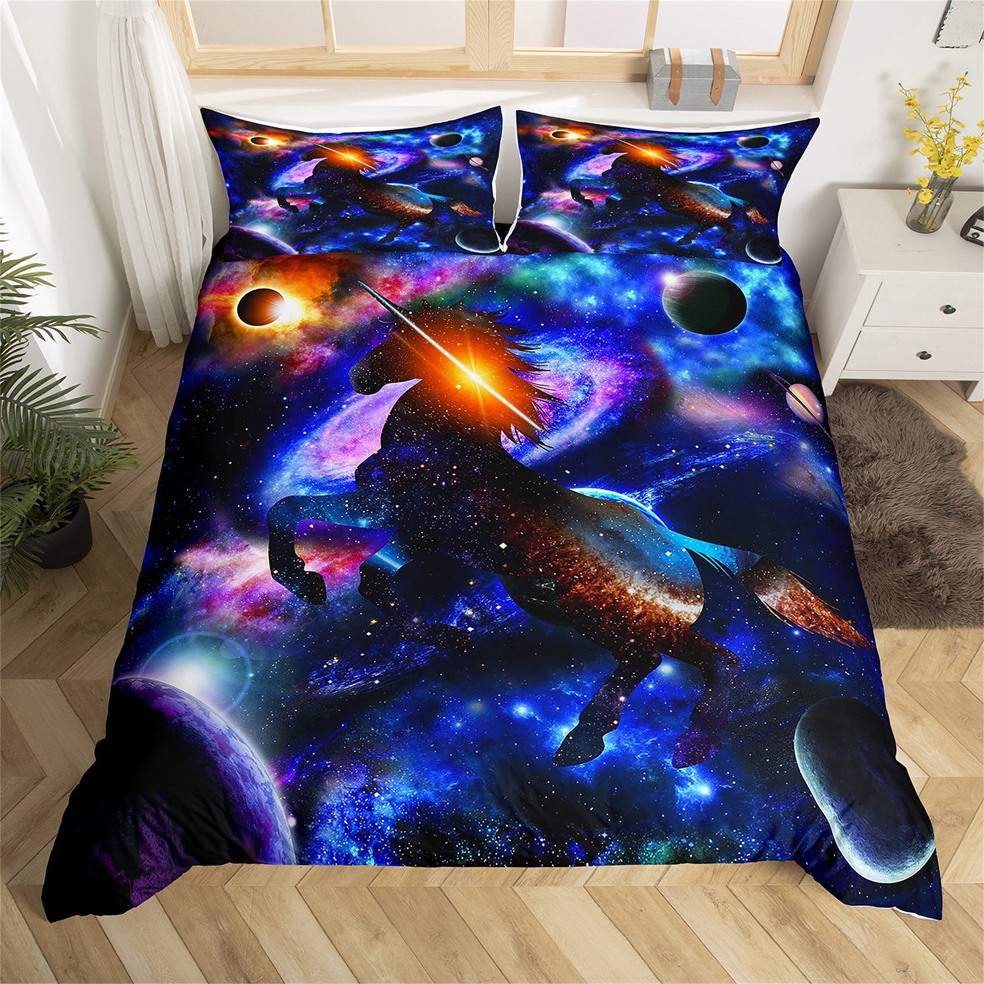 Planets Theme Bedding