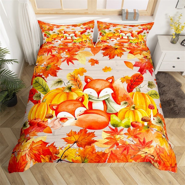 Fox Bedding - Etsy