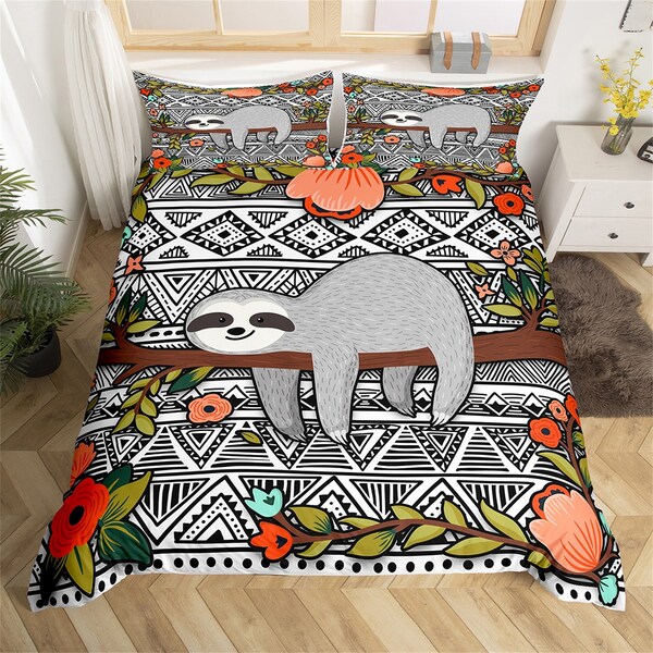 Sloth Duvet - Etsy
