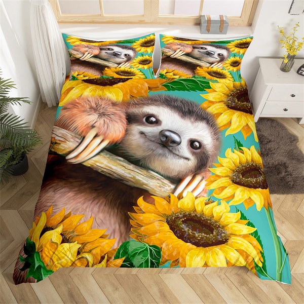 Sloth Duvet - Etsy
