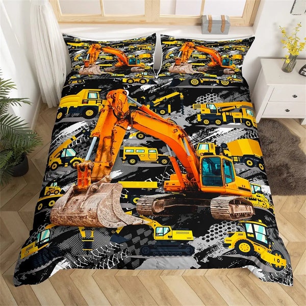 Construction Bedding - Etsy