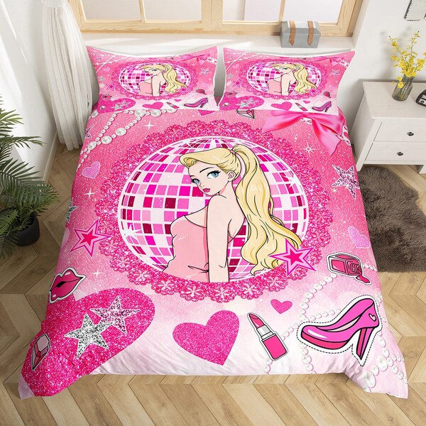 Barbie Bedding - Etsy