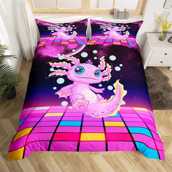 Axolotl Bedding Set - Etsy