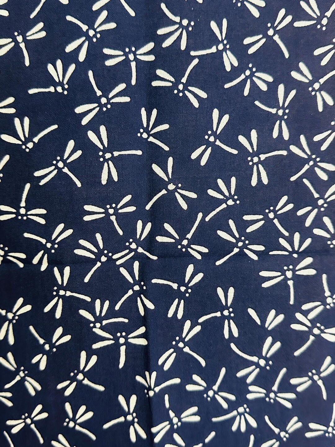 Japanese Tenugui With Dragonfly Pattern 35cmx100cm - Etsy