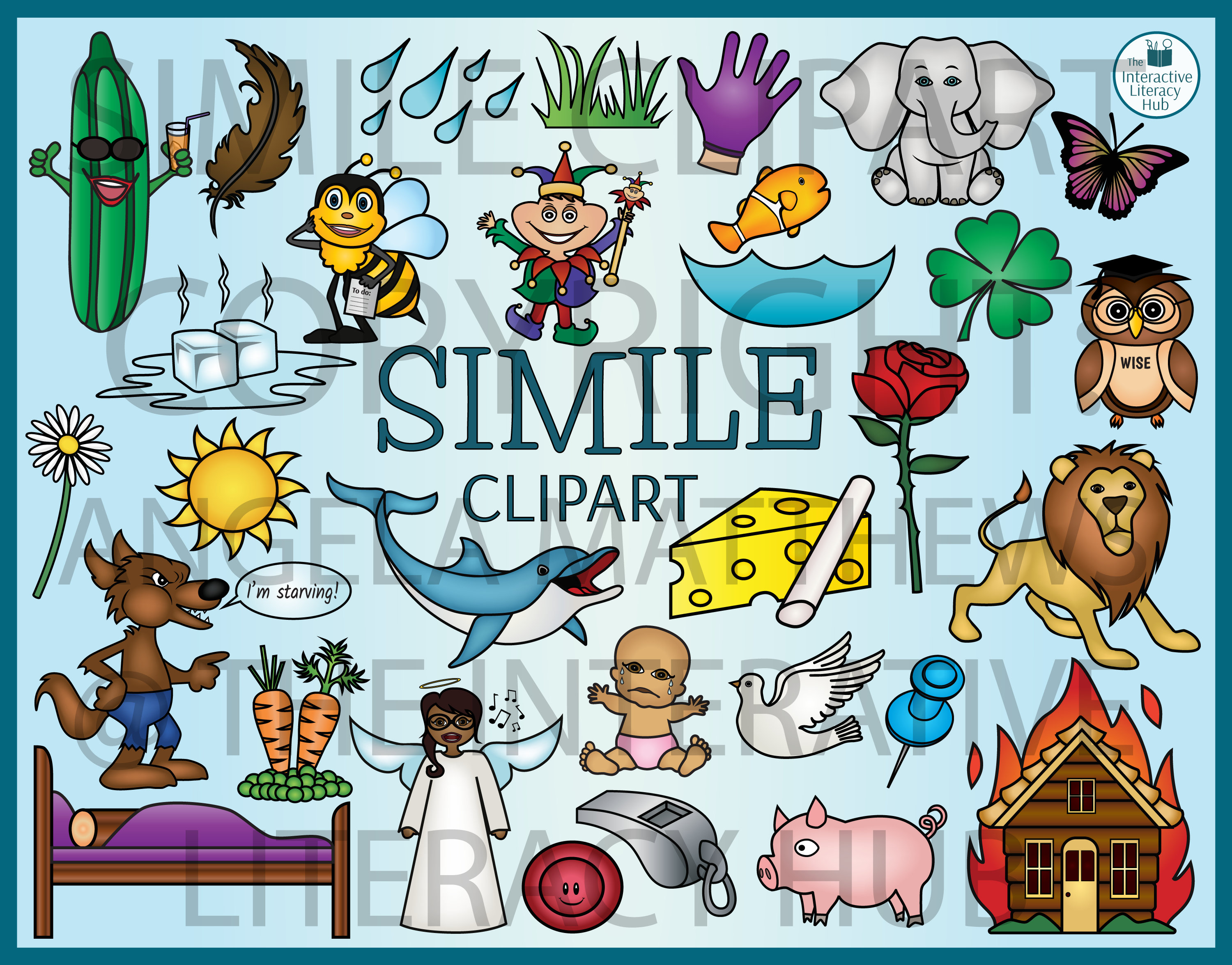 Simile And Metaphor Clipart