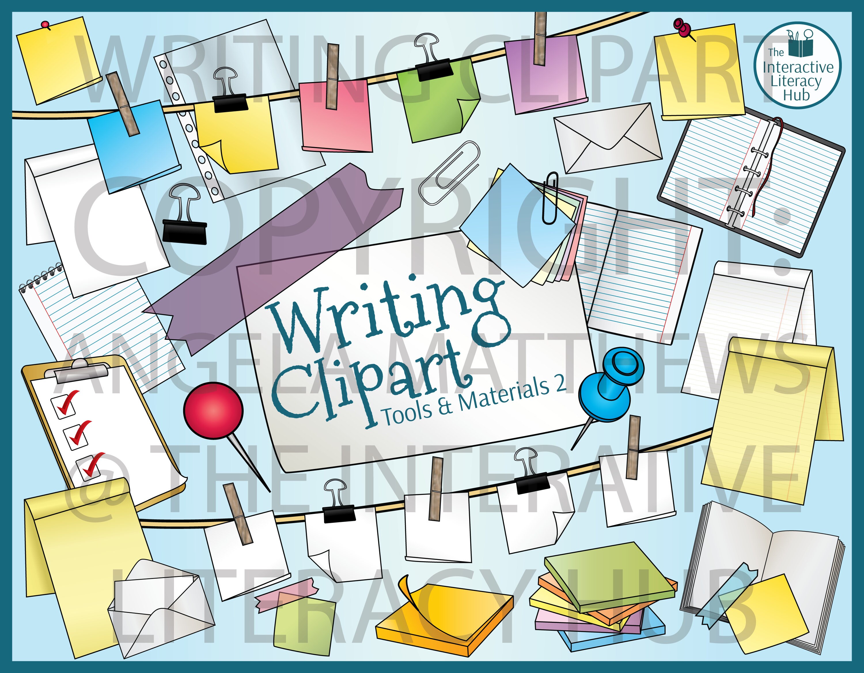 Literacy Writing Clipart