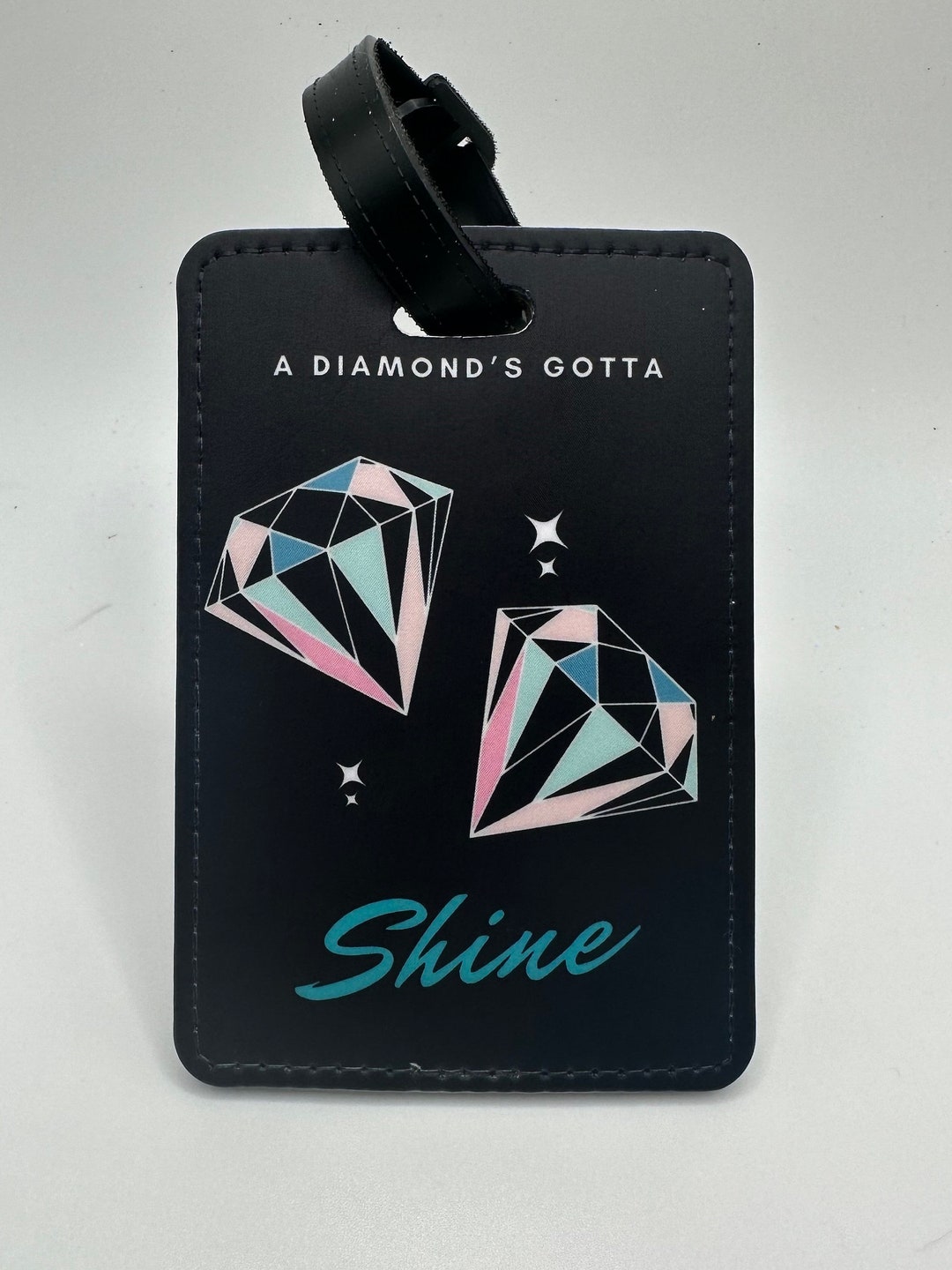 Taylor Swift Bejeweled Luggage Tag Midnights Era/swiftie Merch/ Lyrics ...
