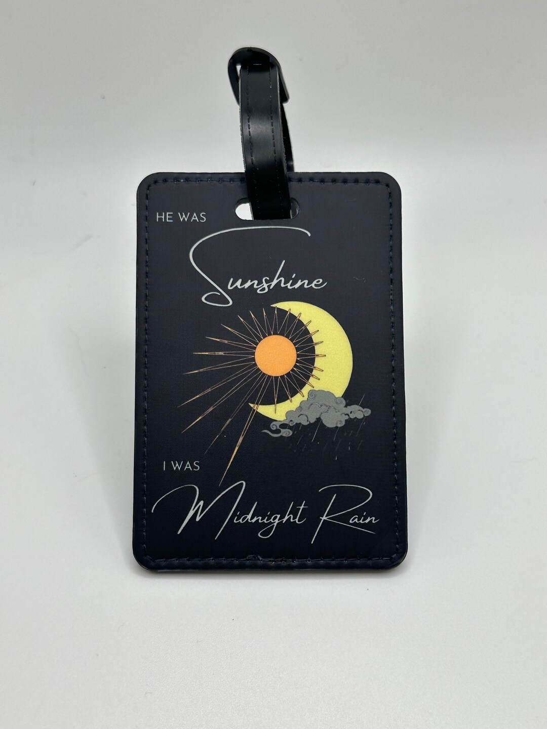 Taylor Swift Midnight Rain Luggage Tag Midnights Era/swiftie - Etsy