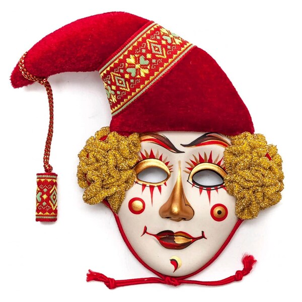Porcelain Clown Mask - Etsy