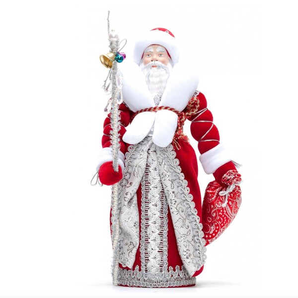 Porcelain Santa - Etsy