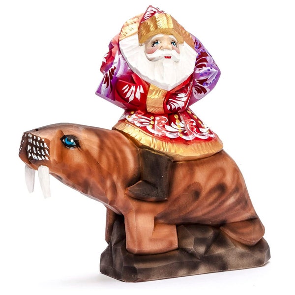 Carved Walrus - Etsy