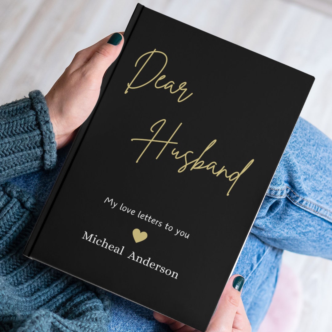 Personalized 'dear Husband' Love Letter Journal - Romantic Gift for ...
