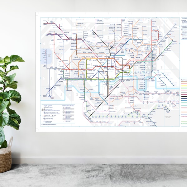 London Underground - Etsy