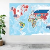 Map of Europe EU Large Poster Art Print Gift A0 A1 A2 A3 A4 A5 - Etsy