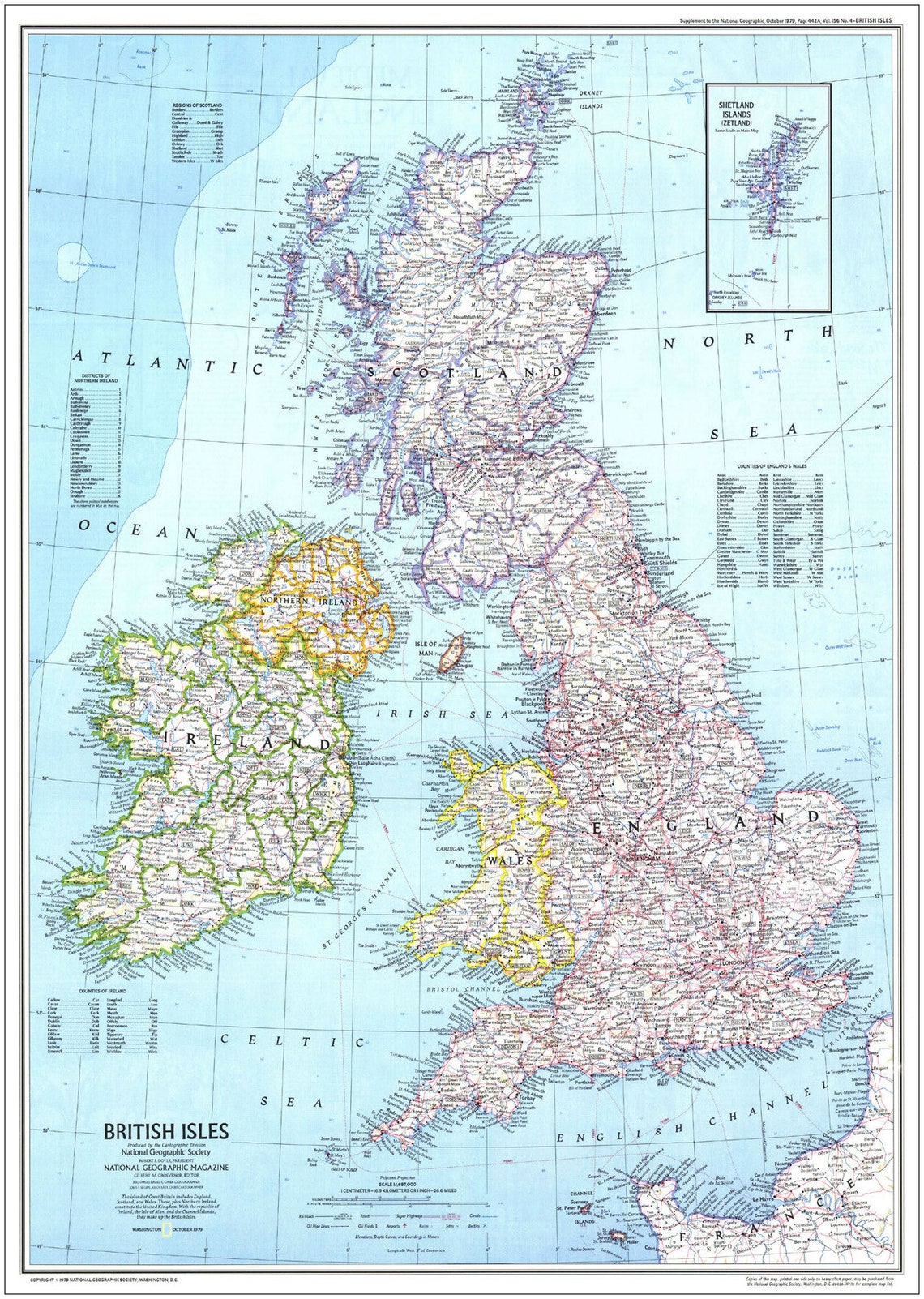 Map of Great Britain UK Large Poster Art Print Gift A0 A1 A2 - Etsy
