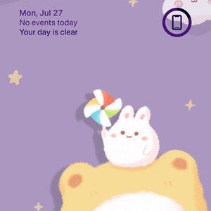 75 Cute Purple Bear App Icons iPhone Theme Ios Icon Pack - Etsy