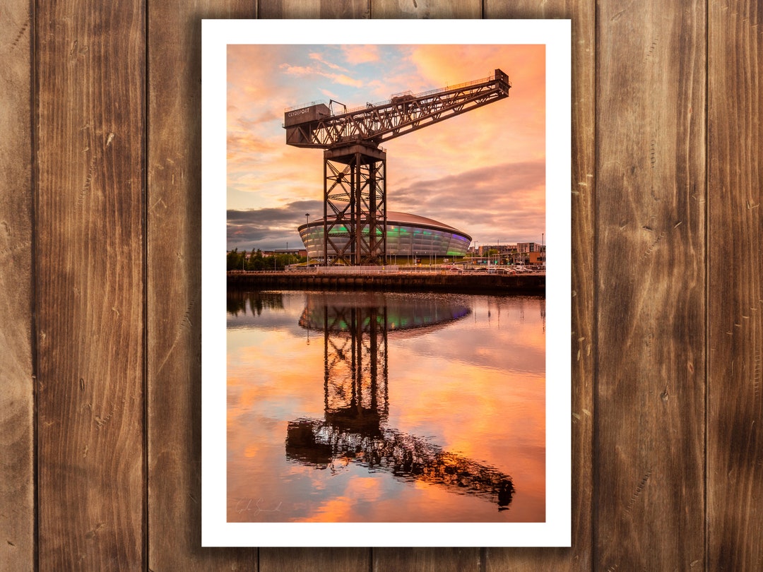 Sunset Symmetry - Print - Etsy