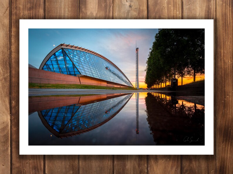 Sunset Science Print - Etsy