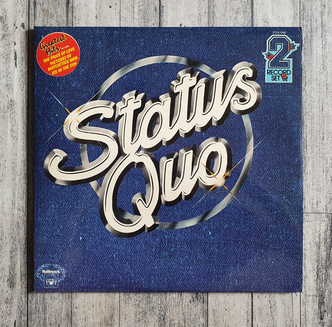 Status Quo Greatest Hits 1976 EX Music Record Vinyl Album 2 LP 12 - Etsy