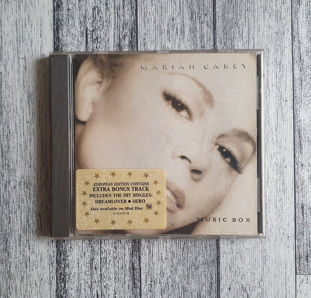 Mariah Carey Music Box 1993 VG Music Record Album CD - Etsy