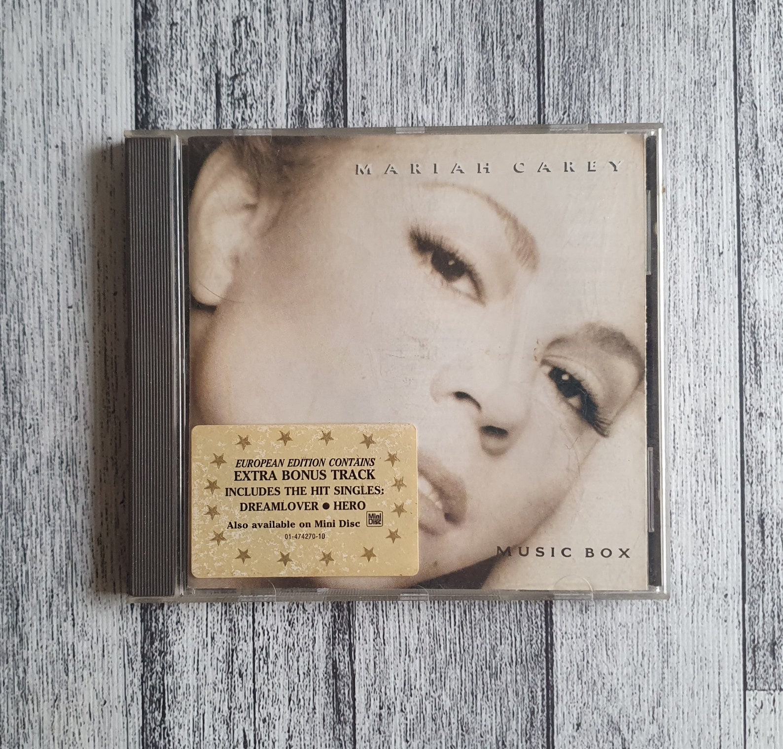 Mariah Carey Music Box 1993 VG Music Record Album CD - Etsy