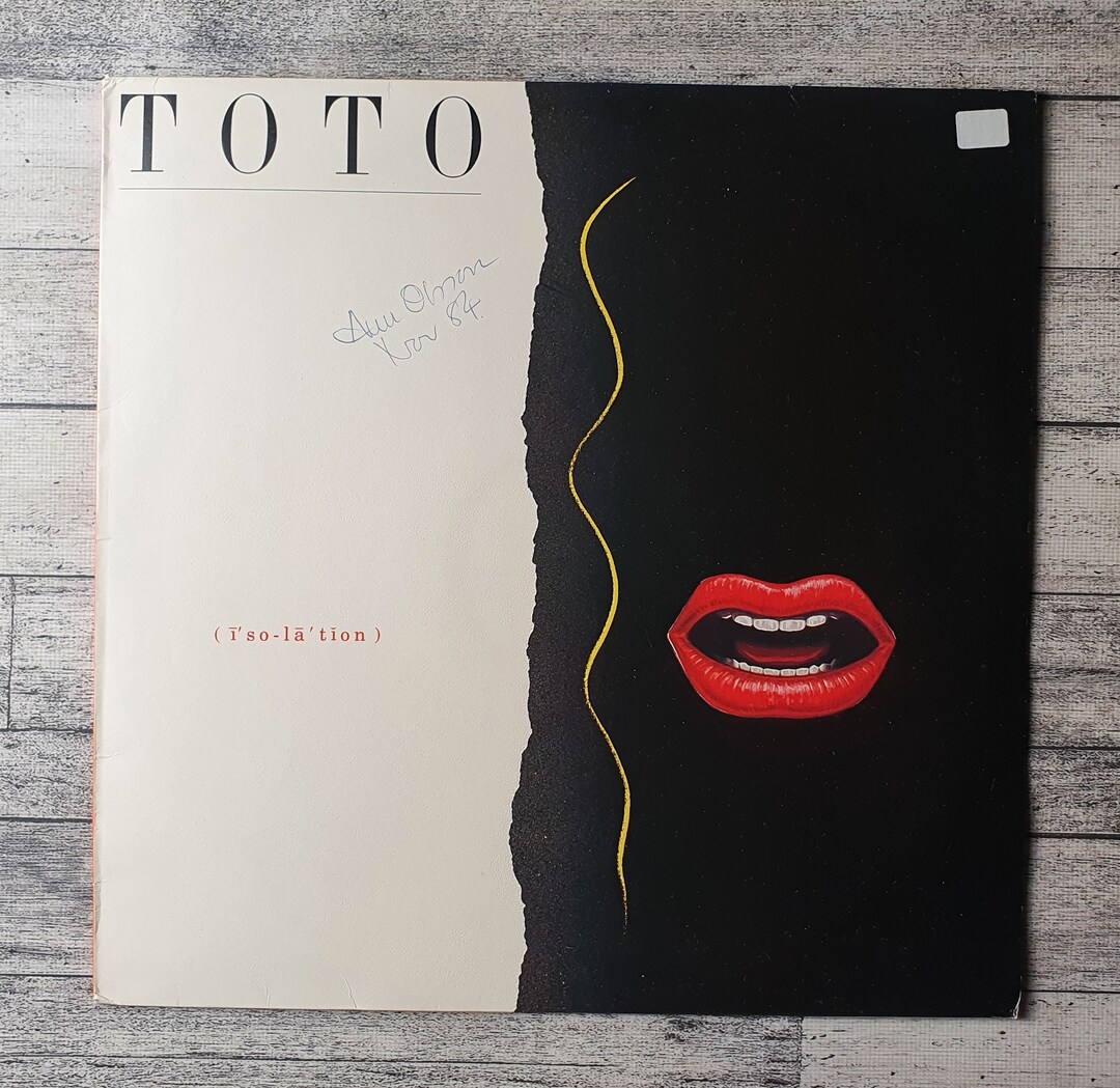 Toto Isolation 1984 VG Music Record Vinyl Album LP 12 - Etsy