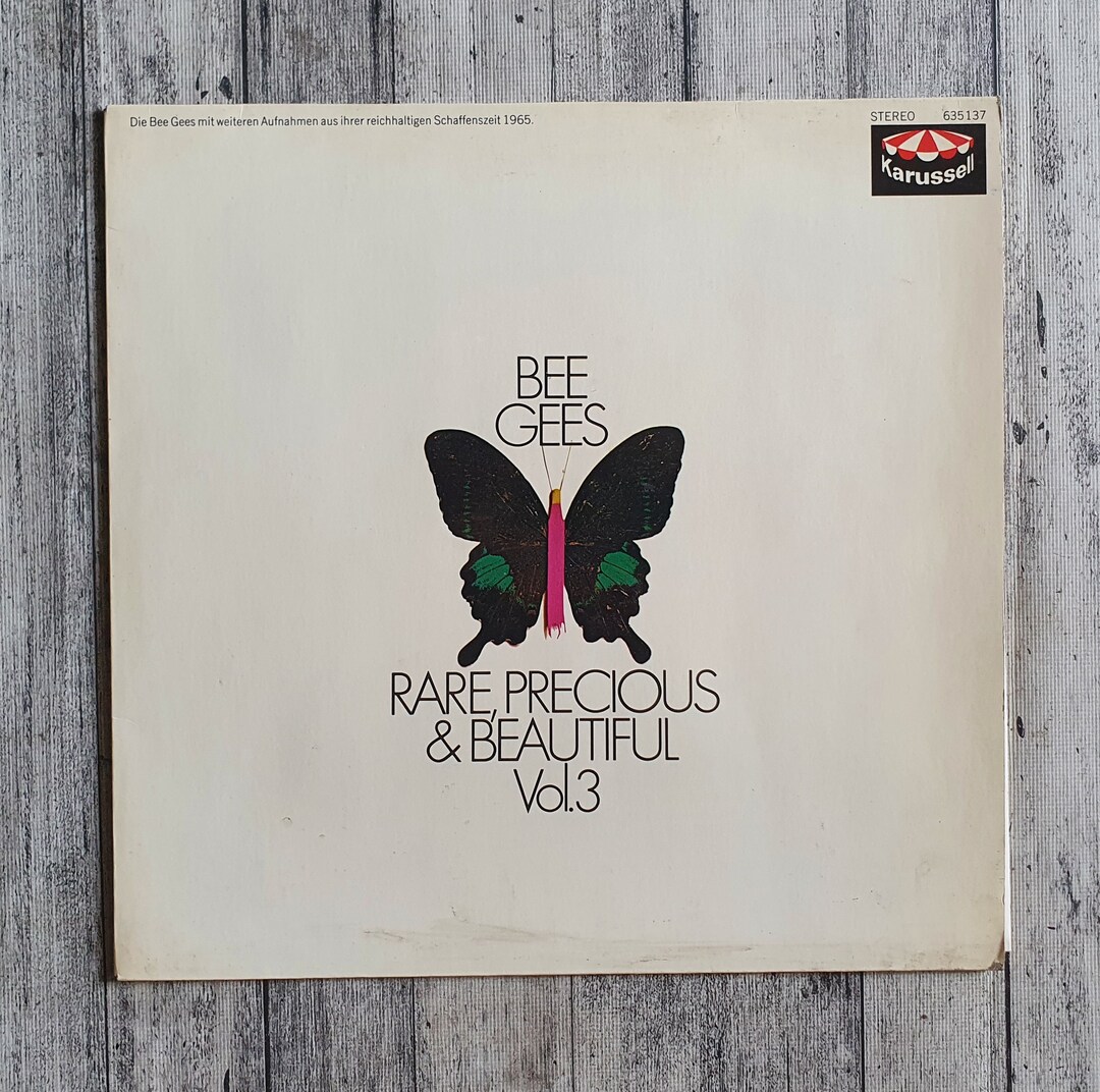 Bee Gees Rare Precious & Beautiful Vol 3 1969 EX Music Record Vinyl ...