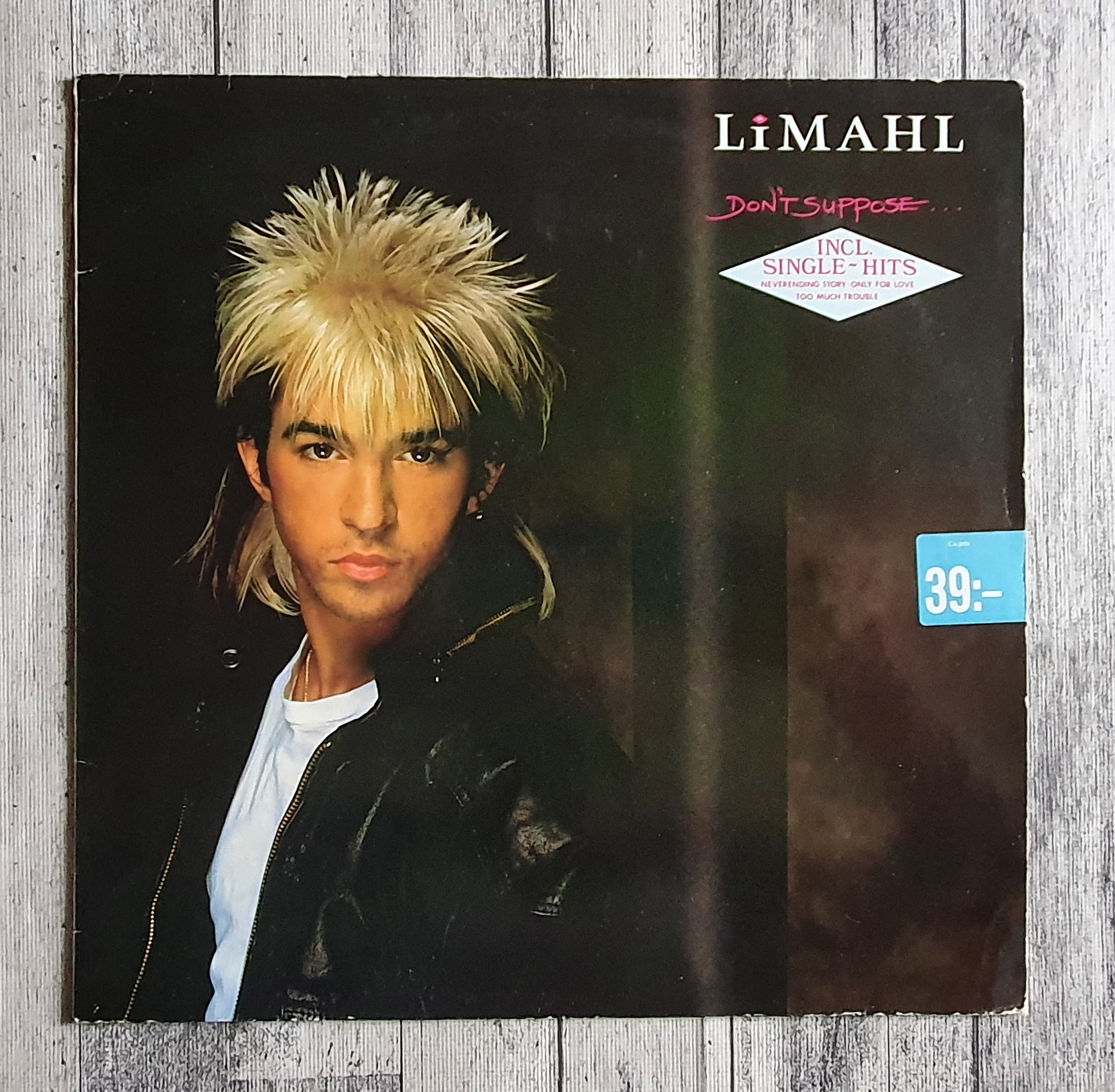 Limahl Don't Suppose 1984 VG Music Record Vinyl Album LP 12 - Etsy
