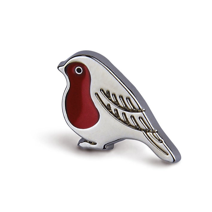 In Memory Pins Red Robin Pin Funeral Keepsakes Funeral Pin - Etsy UK