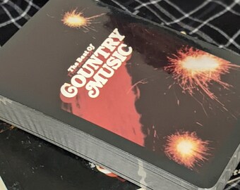 Country Music Playing Cards - Etsy