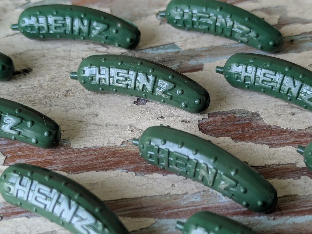 1950s Heinz Pickle Pin Set: Vintage Advertising Novelty Jewelry - Etsy