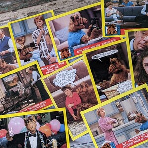 1987 ALF 1st Complete Collection TV Series 69 Cards 18 Stickers by ...