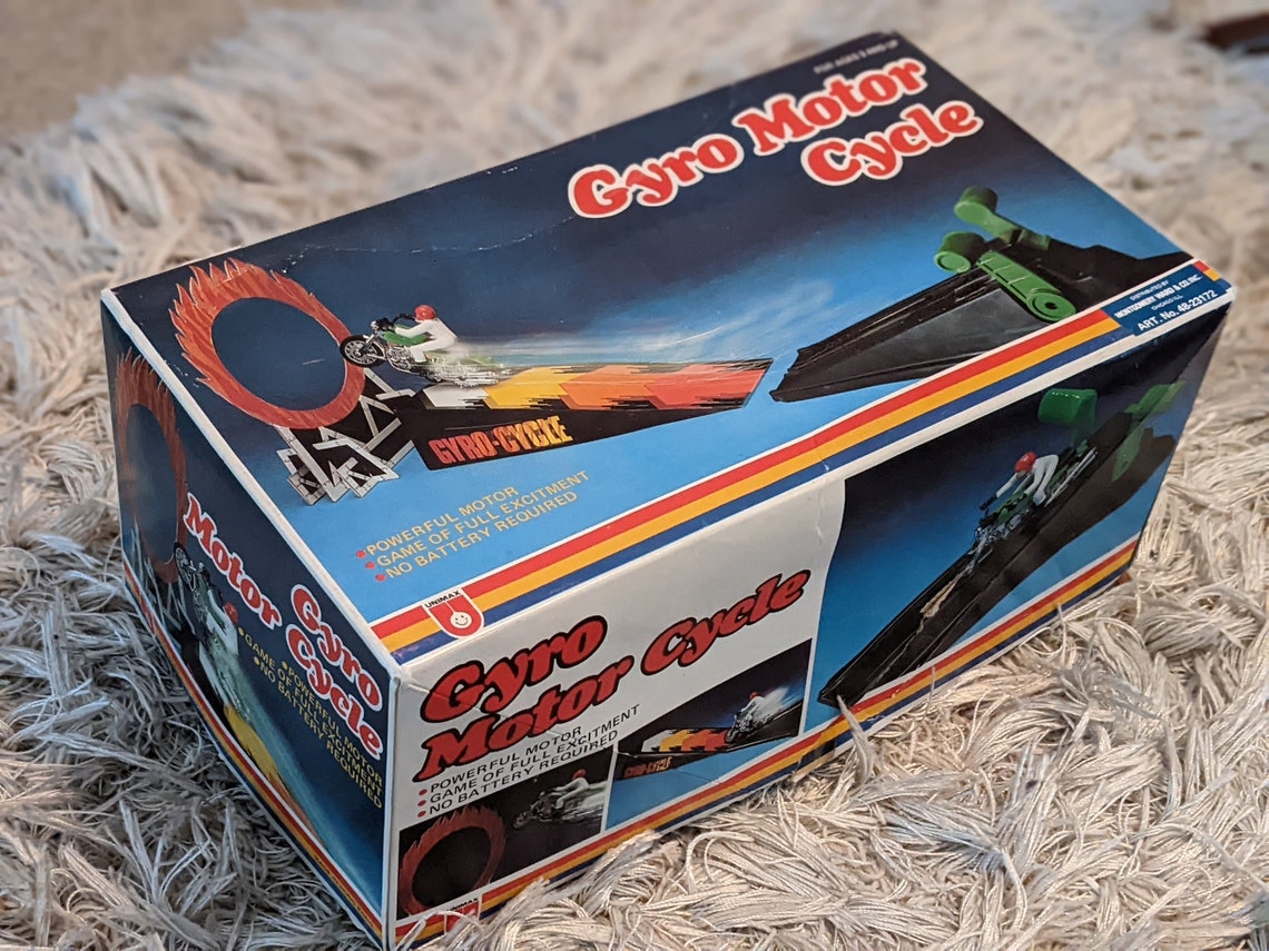 1981 Gyro Motor Cycle by Unimax - Etsy