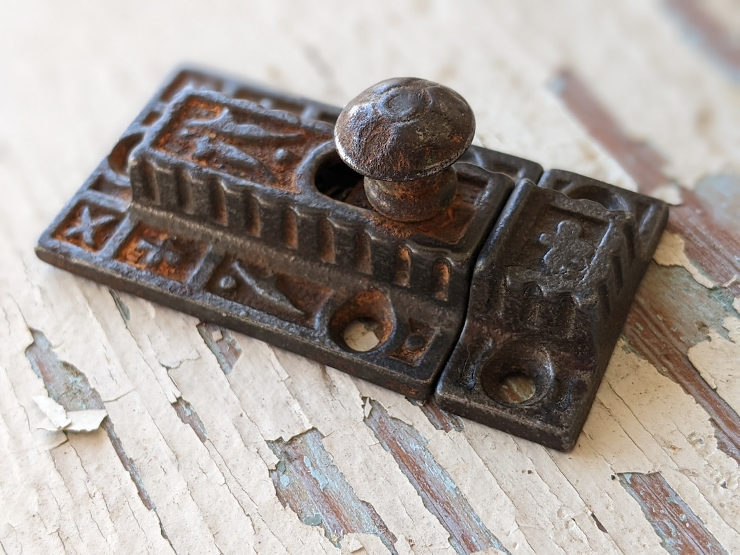 Antique Victorian Eastlake Style Latch W Keeper Beautiful Decor Classic ...