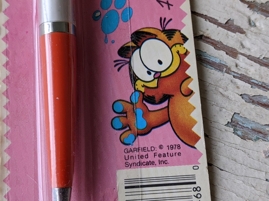 1978 Garfield Pen Football Hike NOS New Old Stock United Feature ...