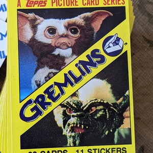 1984 Gremlins Trading Card Collection: Topps, 82 Cards, 11 Stickers - Etsy