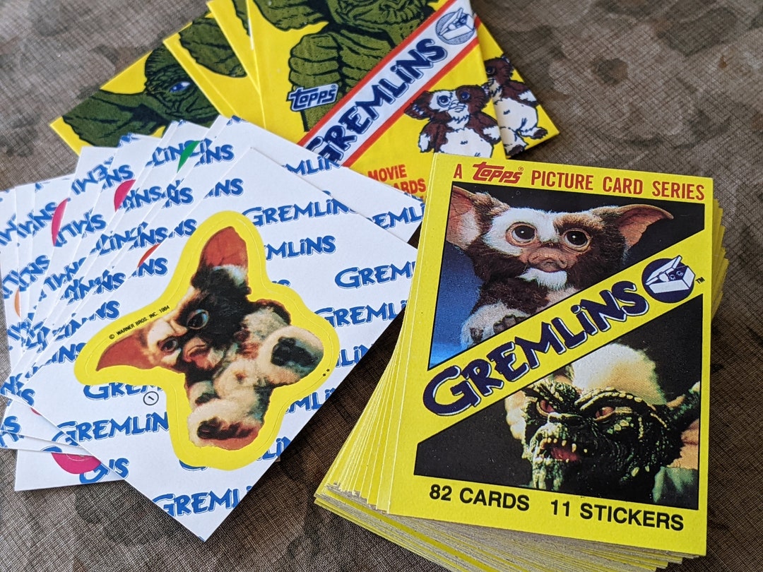 1984 Gremlins Trading Card Collection: Topps, 82 Cards, 11 Stickers - Etsy